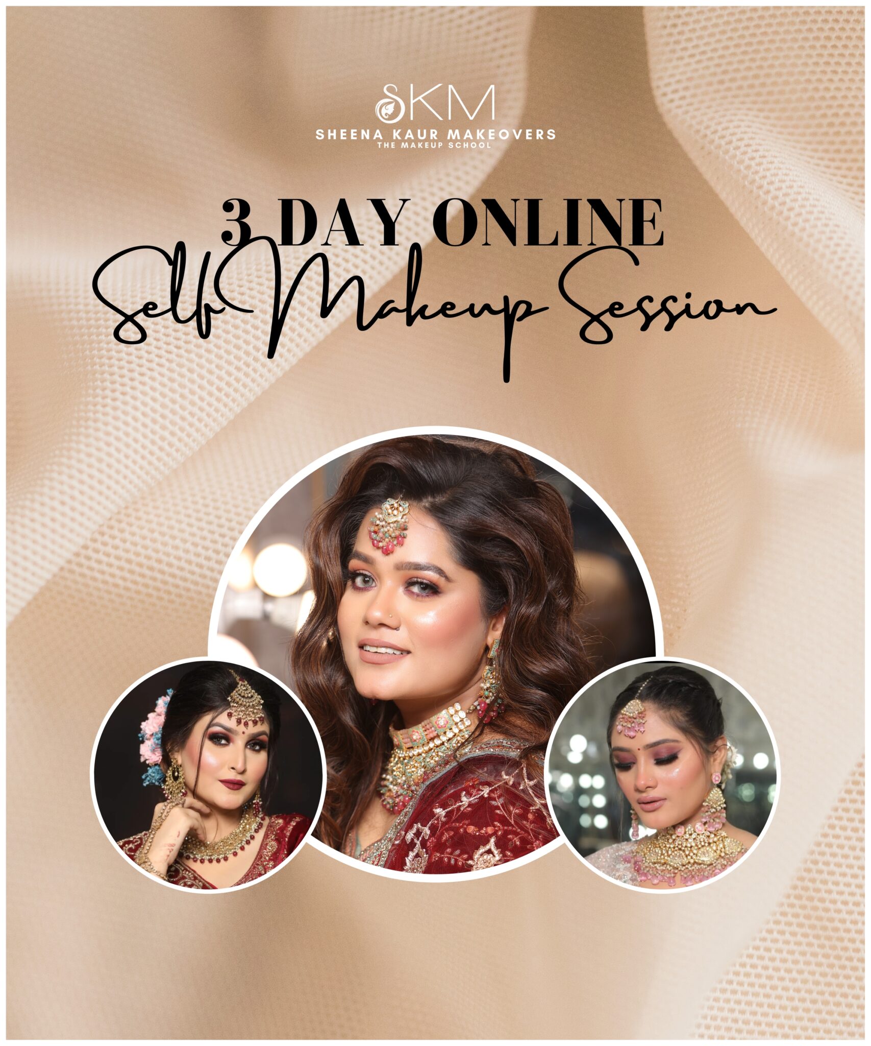 Makeup Mastery: Transform Your Skills with Our 3 Day Online Session